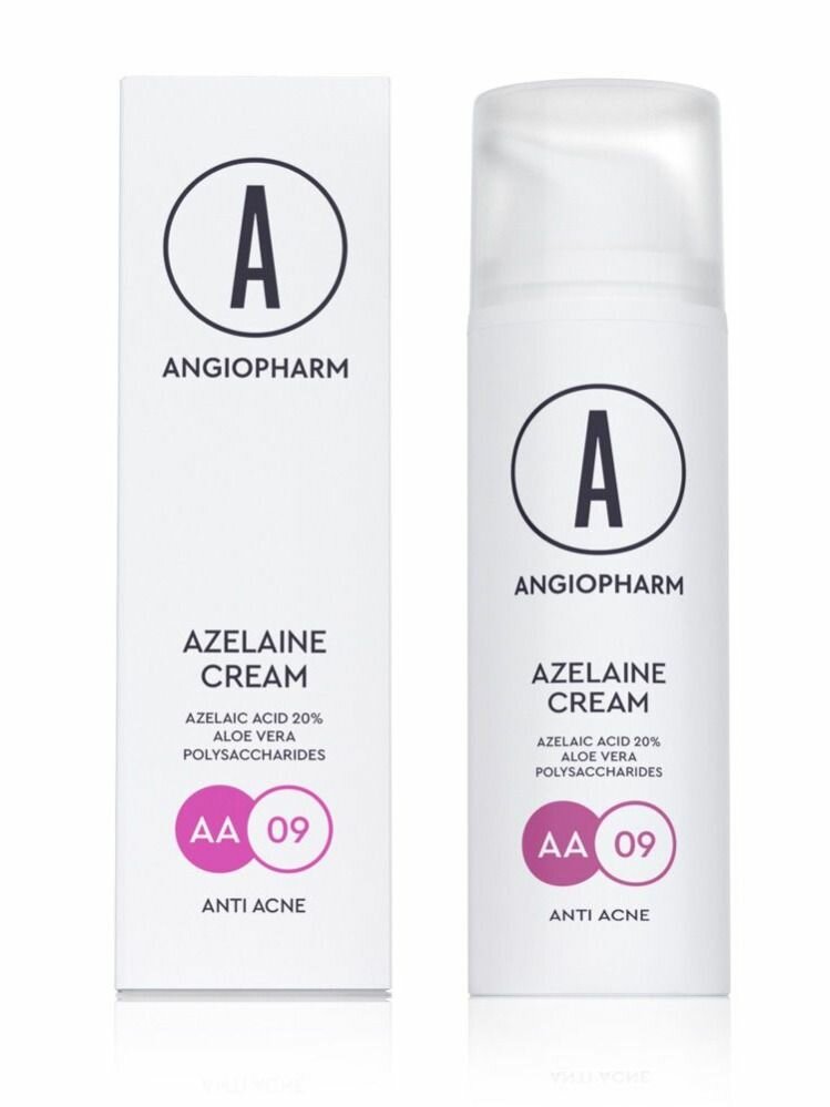 Крем с азелаиновой кислотой Azelaine Cream, Ангиофарм, 50 мл