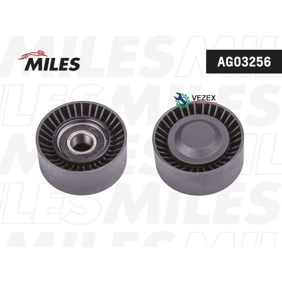 MILES AG03256 Ролик ремня приводного Cayenne/Cayman 2.7-4.8 02- AG03256