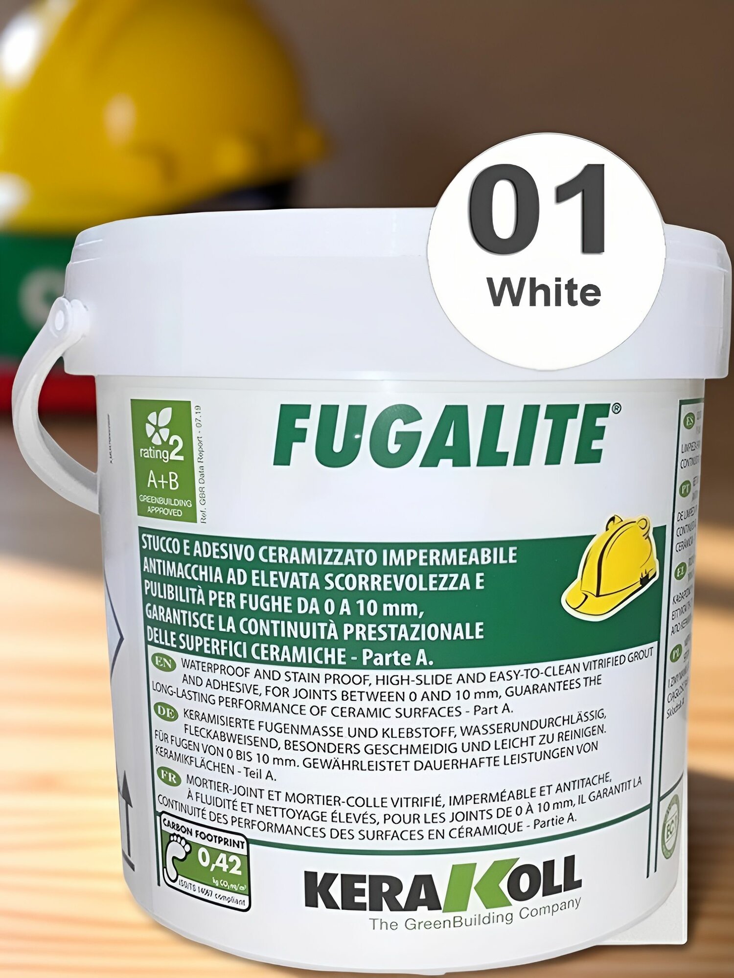 Эпоксидная затирка Kerakoll Fugalite №01 Bianco 3 кг FGLT01