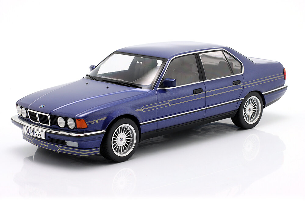 Модель коллекционная MCG Bmw E32 alpina B11 3,5 1992 blue metallic