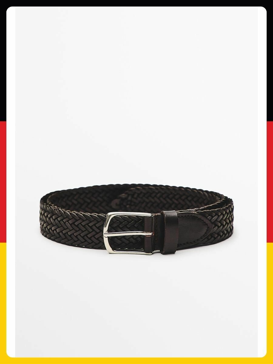 Ремень Massimo Dutti 2737/305, коричневый, 90