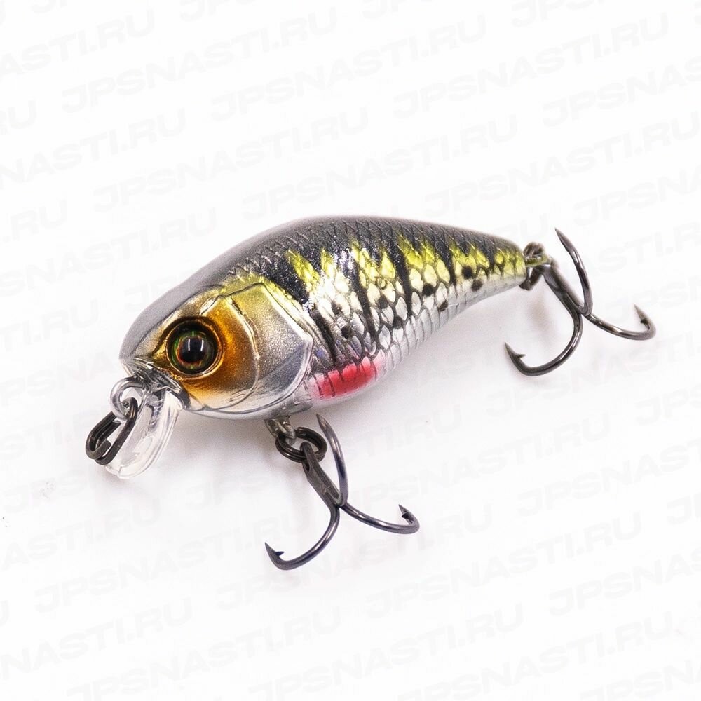 Японский воблер крэнк Jackall Micro Chubby 30, 2 г, hl g perch / Воблеры на голавля / Приманки для ловли хищника