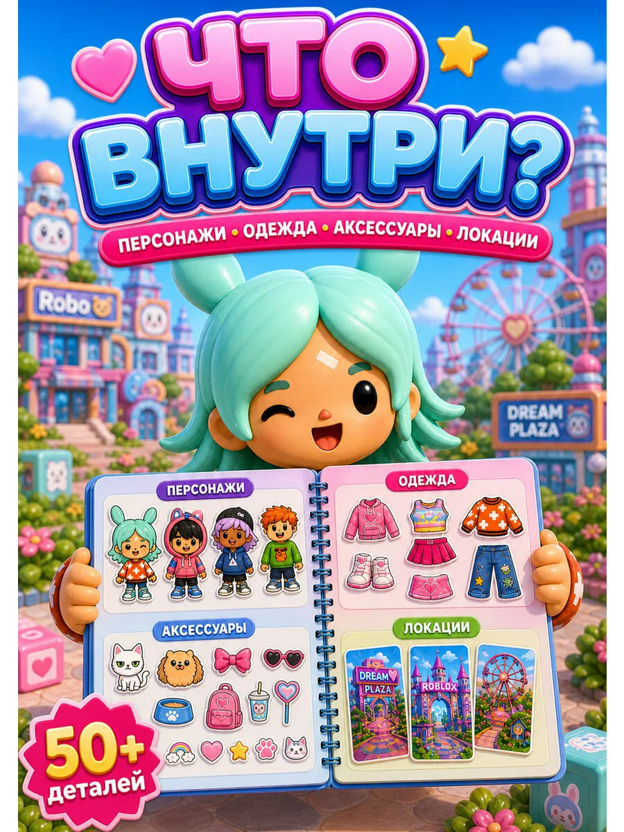 Вырезалки для девочек Тока Бока — фото 1