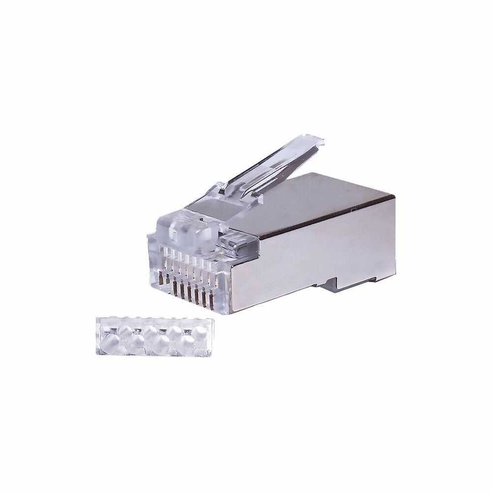 Коннекторы SUPRLAN 8P8C F/UTP Cat.6 3U (RJ-45) (100 pcs) 10-0202