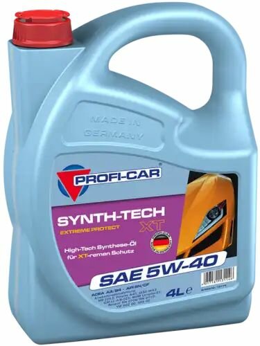 PROFI-CAR 5W-40 Масло моторное, Синтетическое, 4 л
