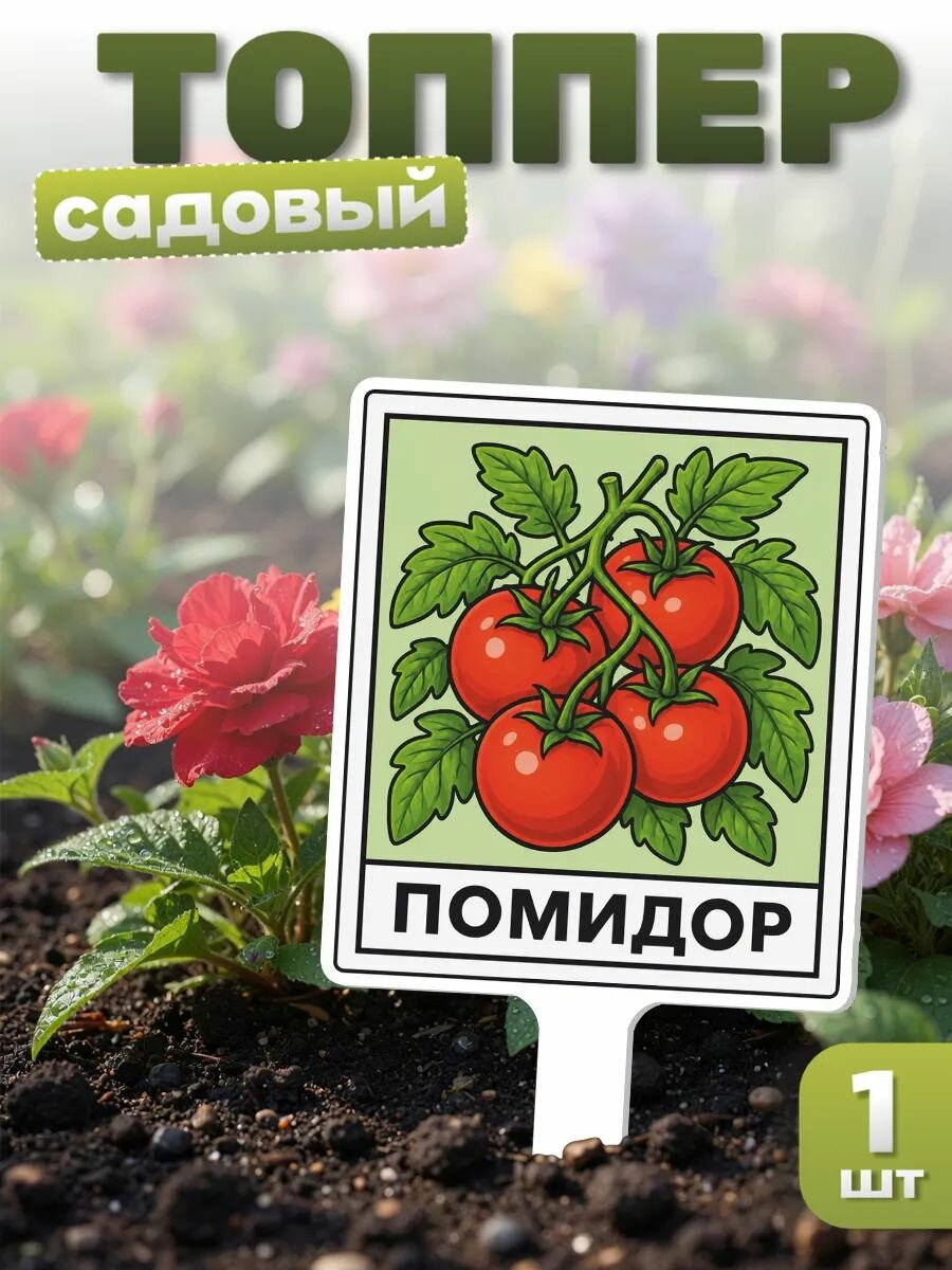 Садовые фигурки для дачи овощи Помидор