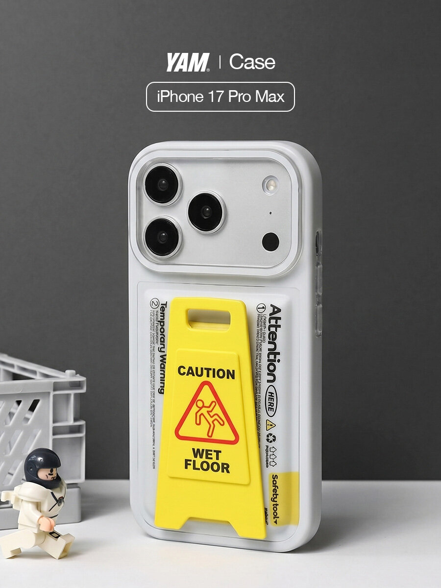 Чехол Yamcase для iPhone 17 Pro Max, противоударный, силиконовый
