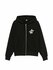 Худи Stussy Zip-up hoodie, размер 52, , черный