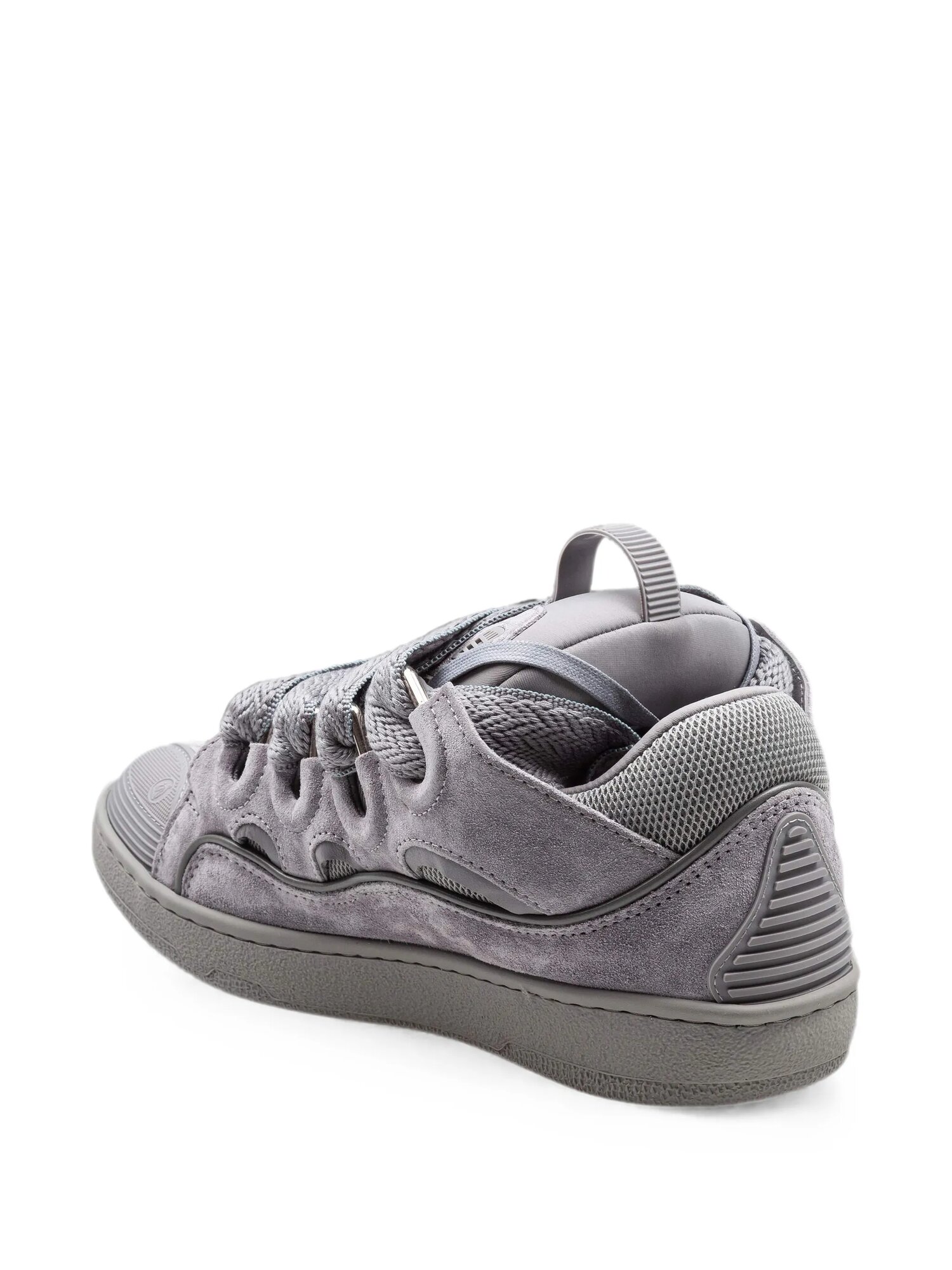 Кроссовки Lanvin Curb leather sneakers, размер 36 — фото 1