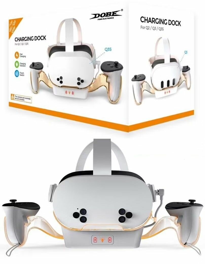 Зарядная станция Dobe Charging Dock для Oculus Quest 2/3/3S (TY-3867)