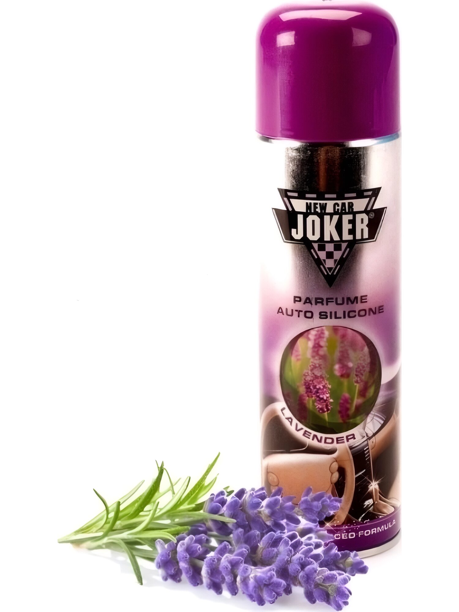 Полироль пластика салона JOKER Лаванда, 200 мл