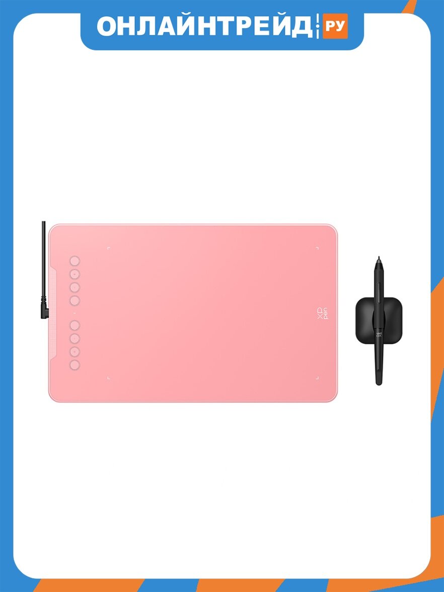 Планшет графический Xppen Deco 01 V3 розовый