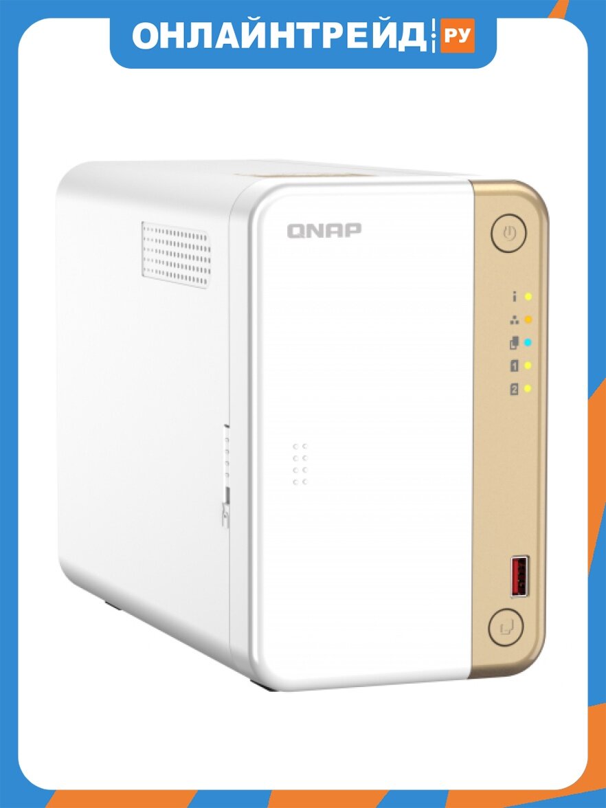 Сетевой RAID-накопитель Qnap TS-262-4G