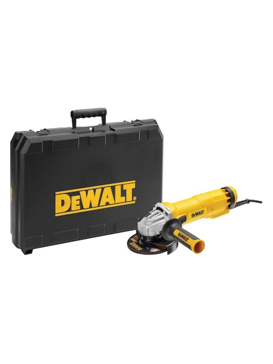 Углошлифовальная машина (болгарка) Dewalt DWE4207K, кейс
