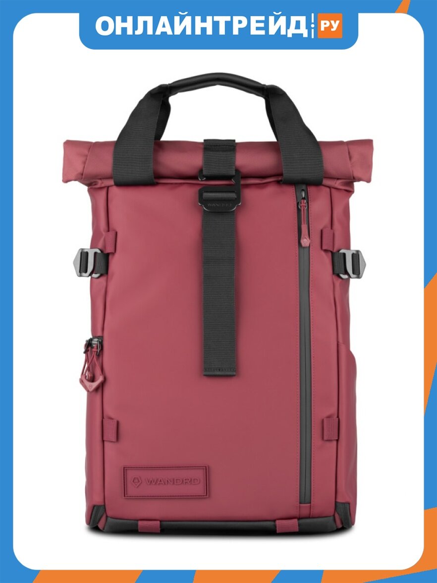 Рюкзак Wandrd PRVKE EDC, бордовый, 18л.