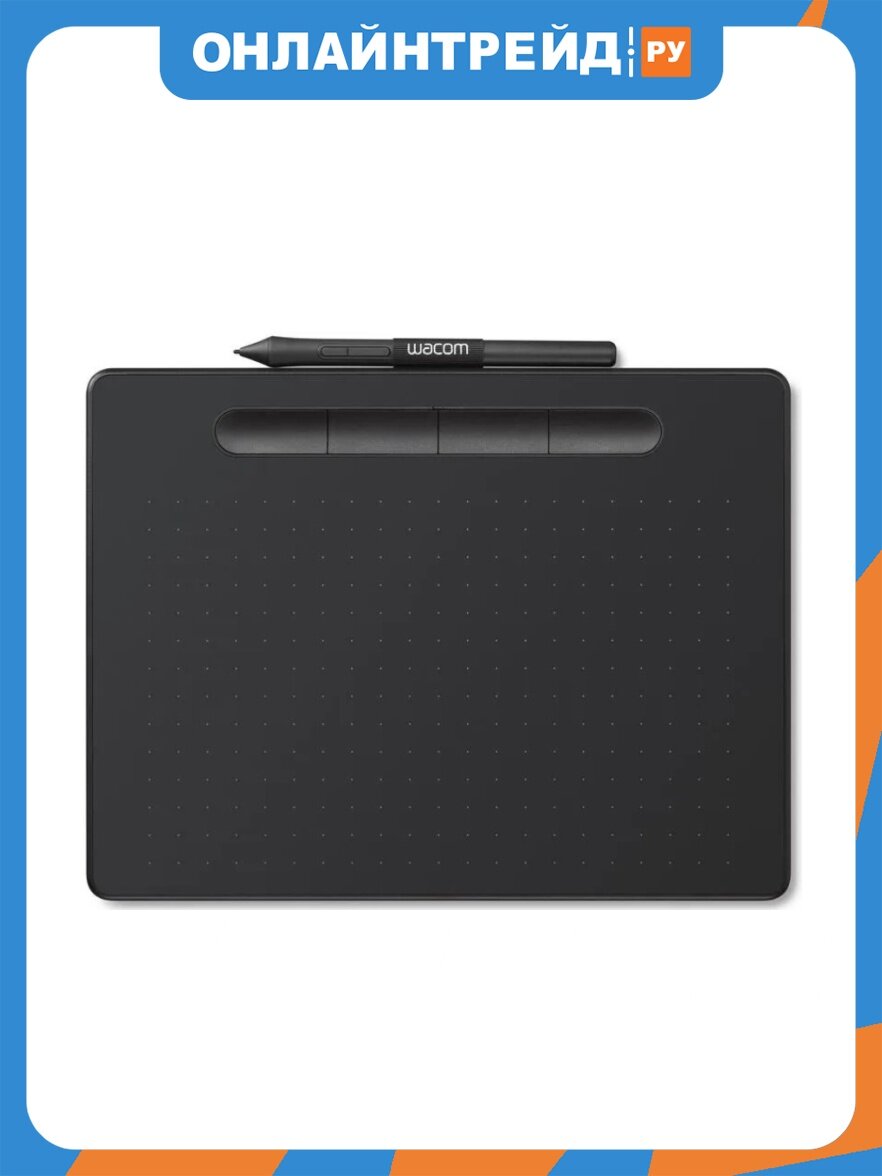 Планшет графический Wacom Intuos M Black (CTL-6100K-A)
