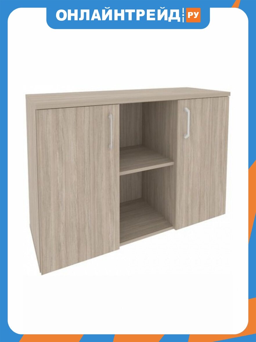 Греденция Riva O. GR-11 Дуб аттик 1160*420*823 (Onix Direct)