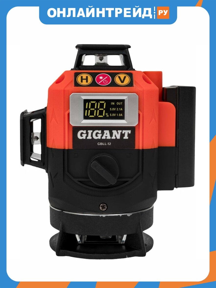 Профессиональный лазерный уровень Gigant 4D 16 линий GBLL-12