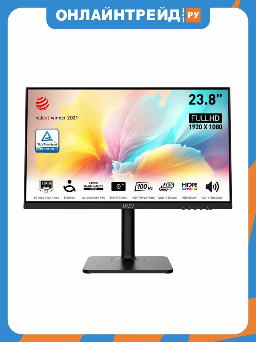 Монитор Msi Modern MD2412P 23.8" Black