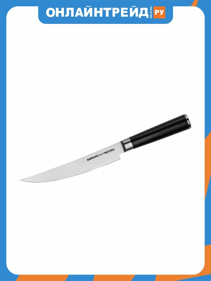 Нож кухонный мясницкий Samura Mo-V 192 мм, G-10 (SM-0066/K)