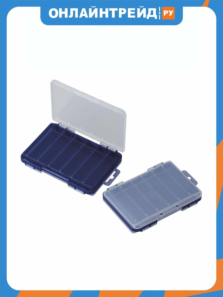 Коробка рыболовная Meiho REVERSIBLE F-86 140x104x22 двухсторонняя