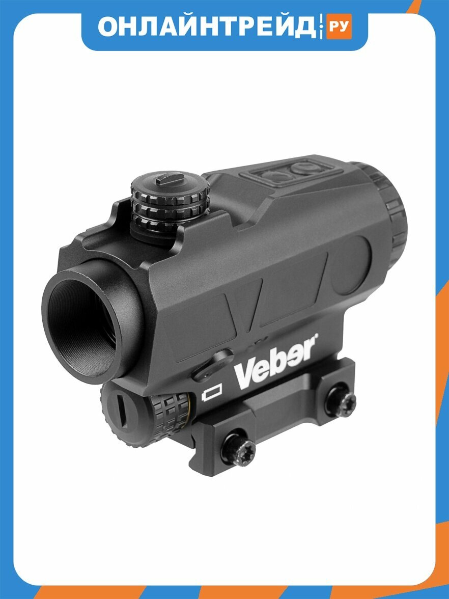Прицел призматический Veber Wolf Alfa P1X25 mini