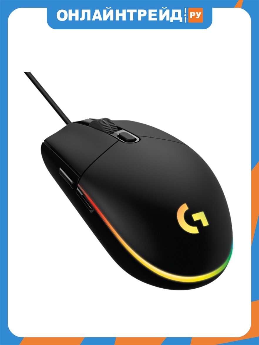 Мышь Logitech G102 Lightsync Black (910-005808)