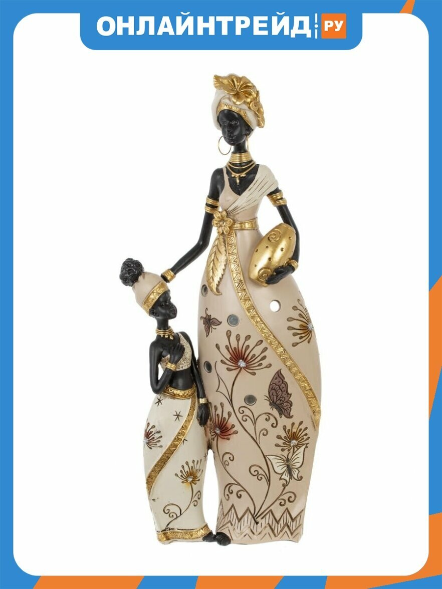 Фигурка декоративная Remeco Collection "Африканки", L13 W6 H34,5 см (819735)