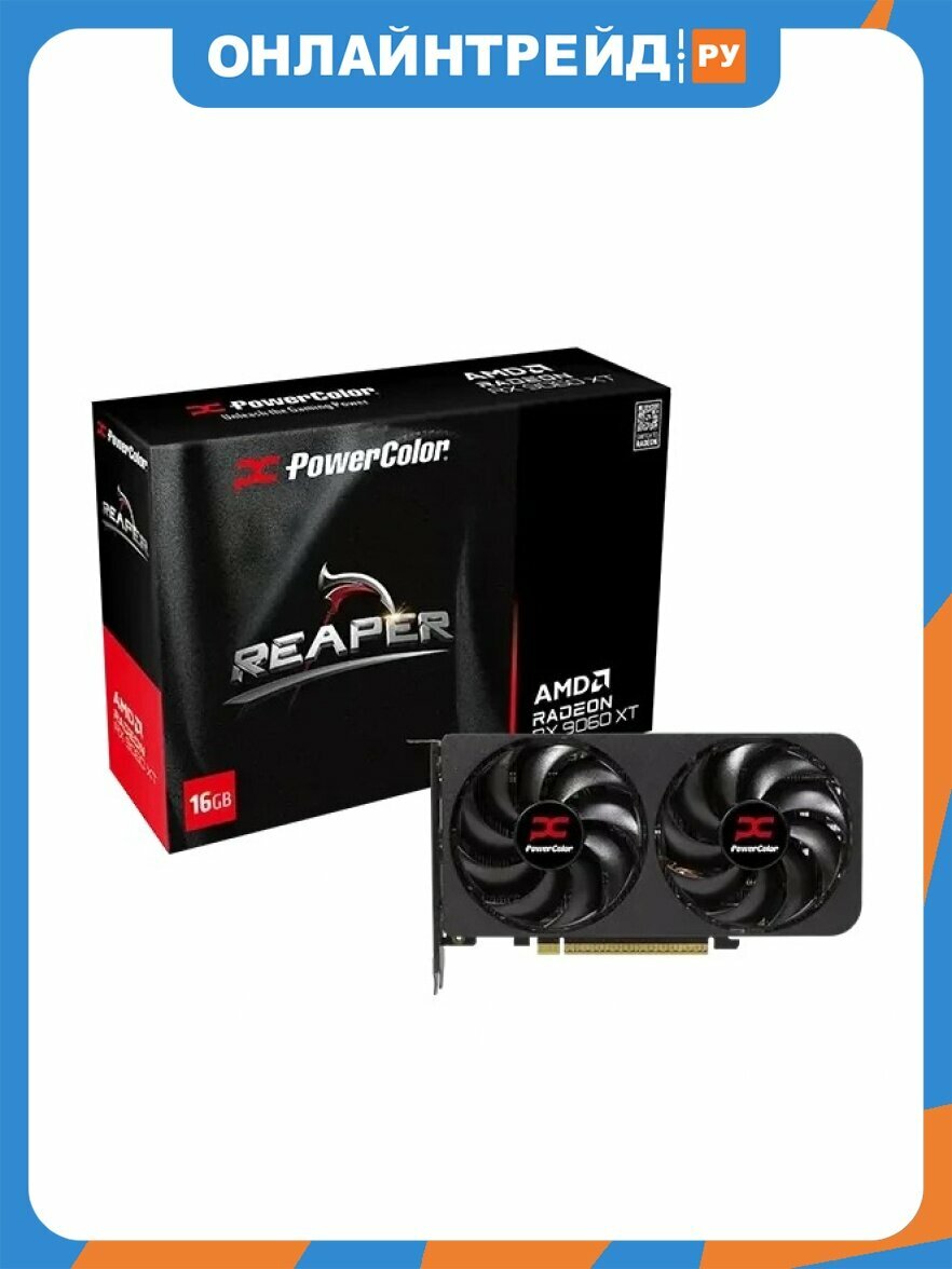 Видеокарта Powercolor Radeon RX 9060 XT Reaper 16G