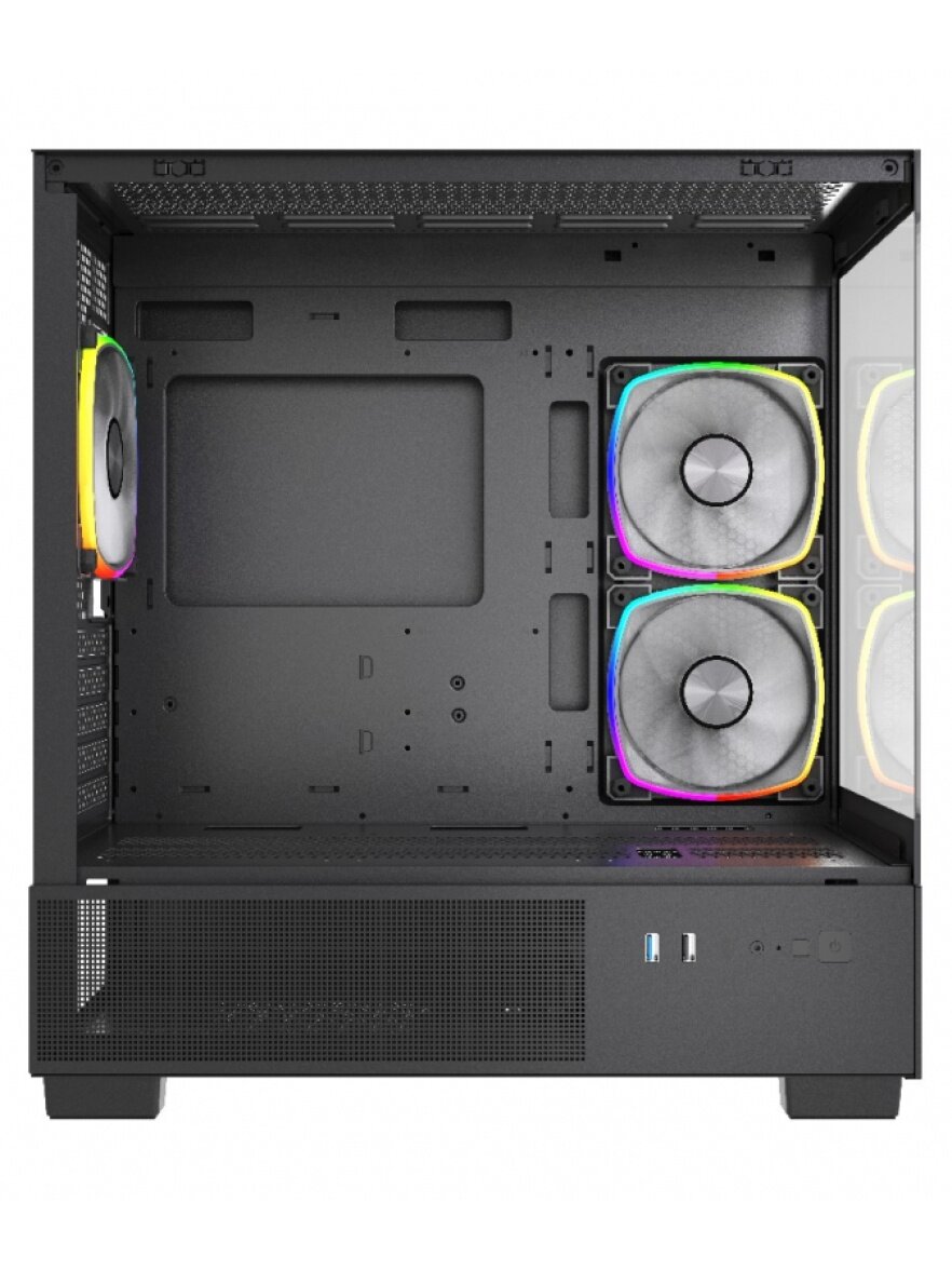 Корпус Powercase Vision Micro M3B, черный (CVMMB-A3) — фото 1