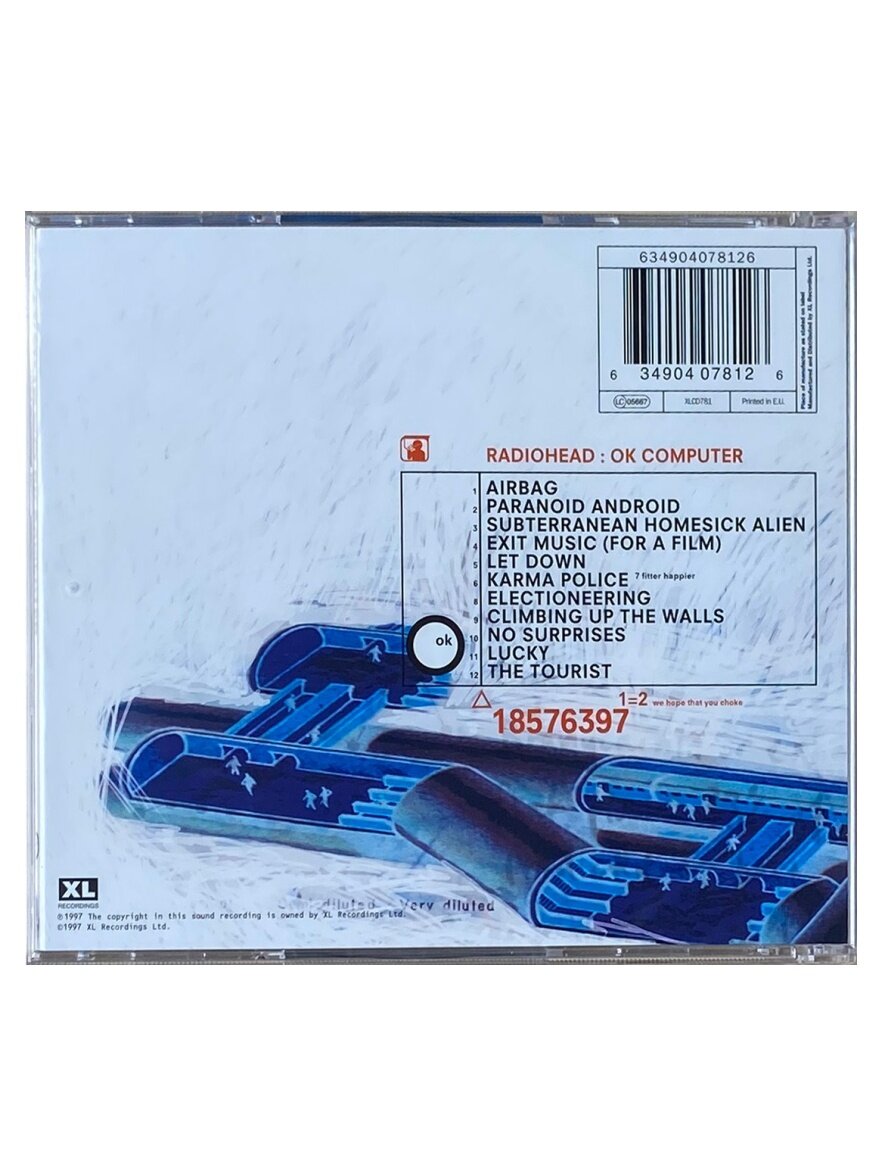 Компакт-диск EU Radiohead - Ok Computer — фото 1