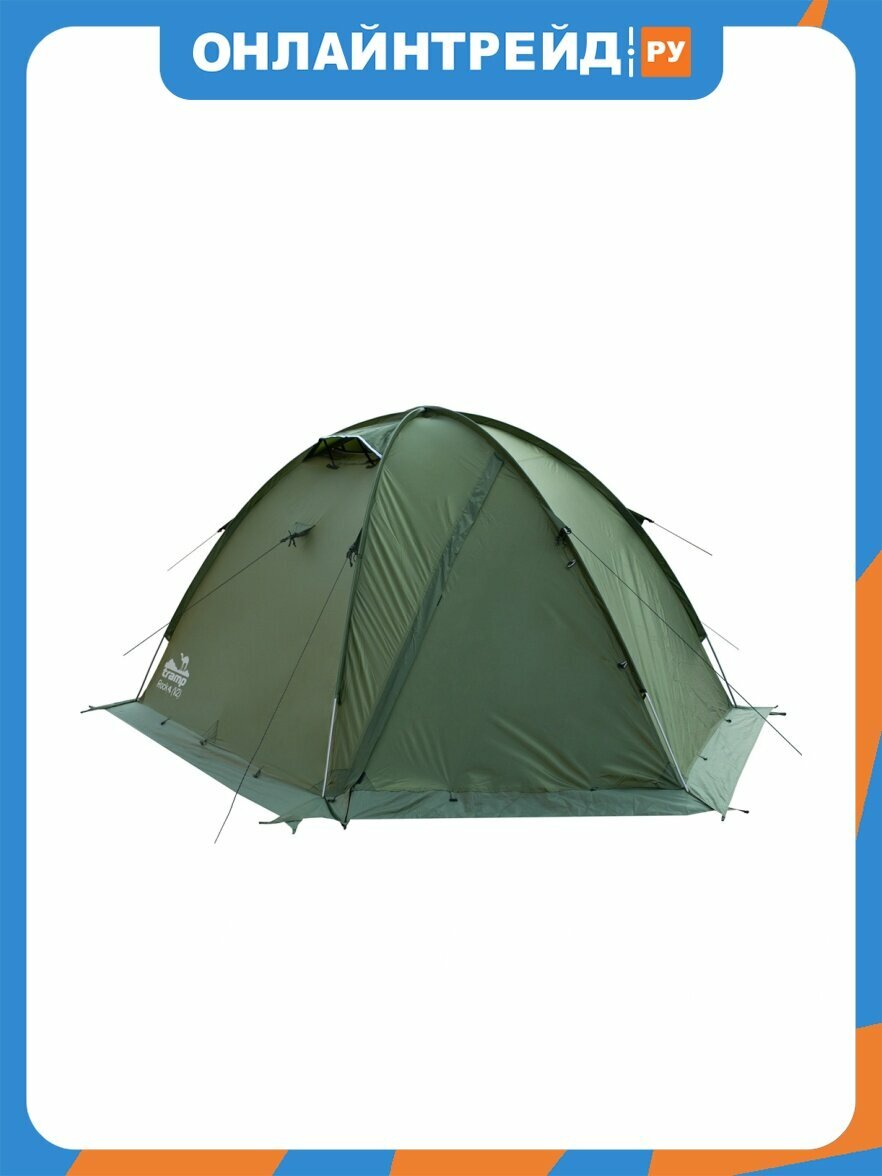 Tramp Палатка Trt-29 Rock 4 (V2), Зеленый