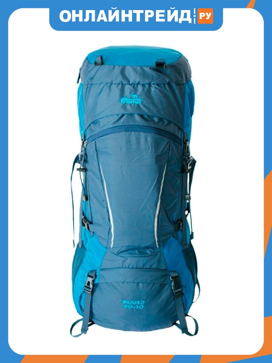 Рюкзак Tramp TRP-045 Sigurd 60+10, синий