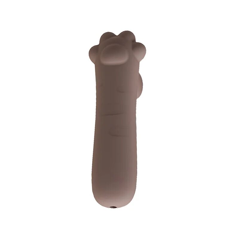 Силиконовый чехол для дверной ручки "Кошачья лапка" Brown color