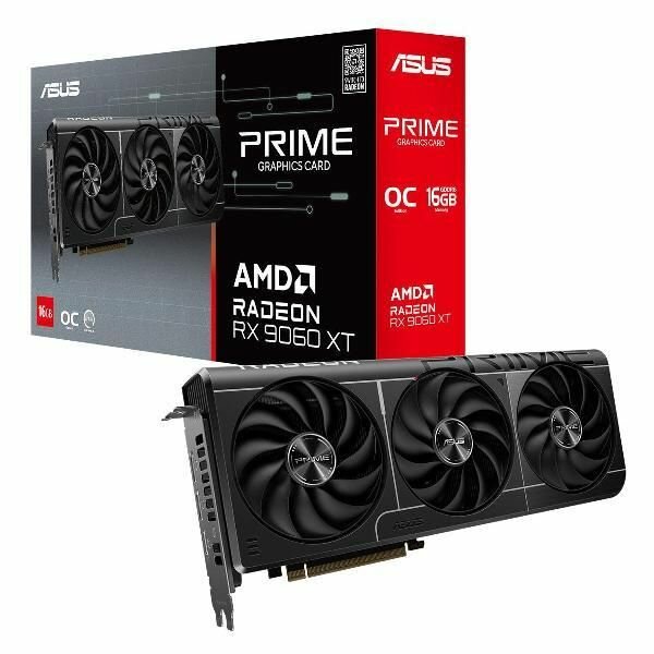 Видеокарта ASUS PRIME-RX9060XT-O16G