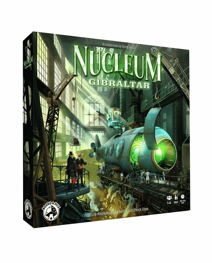 Дополнение Nucleum: Gibraltar для настольной игры Нуклеум