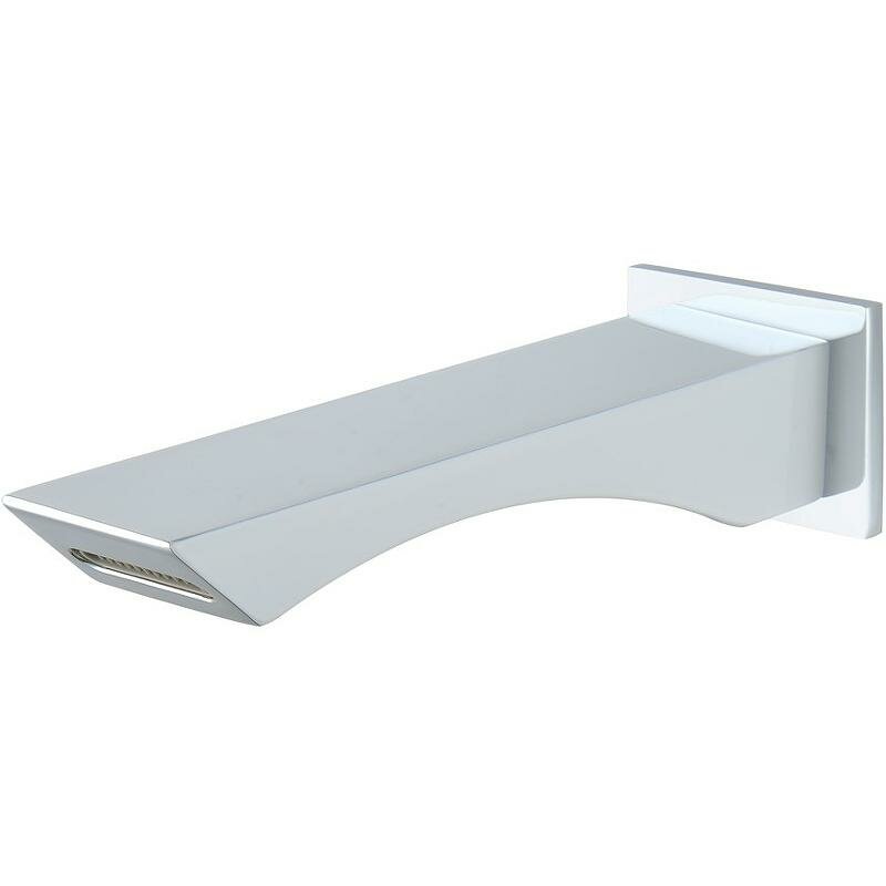 Излив для смесителя Lemark LM5881CW Хром Белый