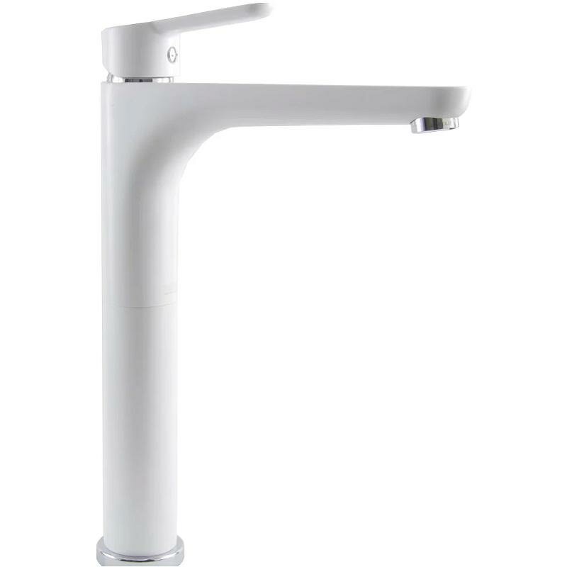 Смеситель для раковины Webert Sax Evolution SE830402740 белый, рычажное управление, латунь
