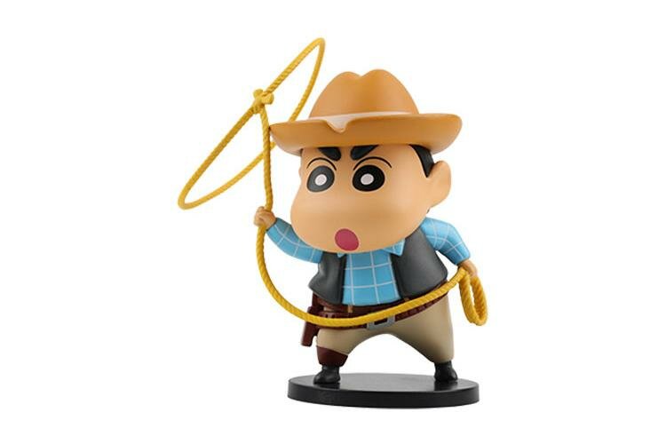 Коллекционные фигурки унисекс 52TOYS Crayon Shin-Chan World Tour Collection 2-United States