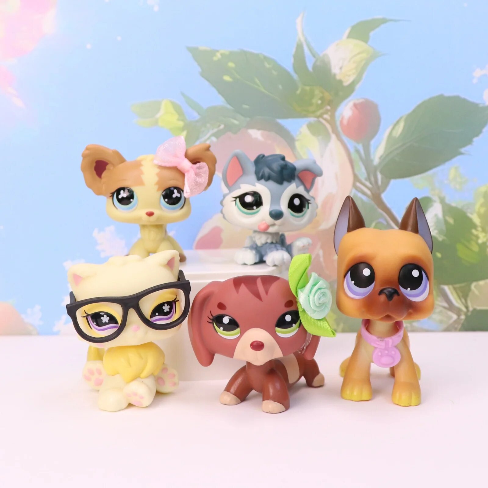 Фигурки Minilpsshop Bobble Head 5 шт ПВХ