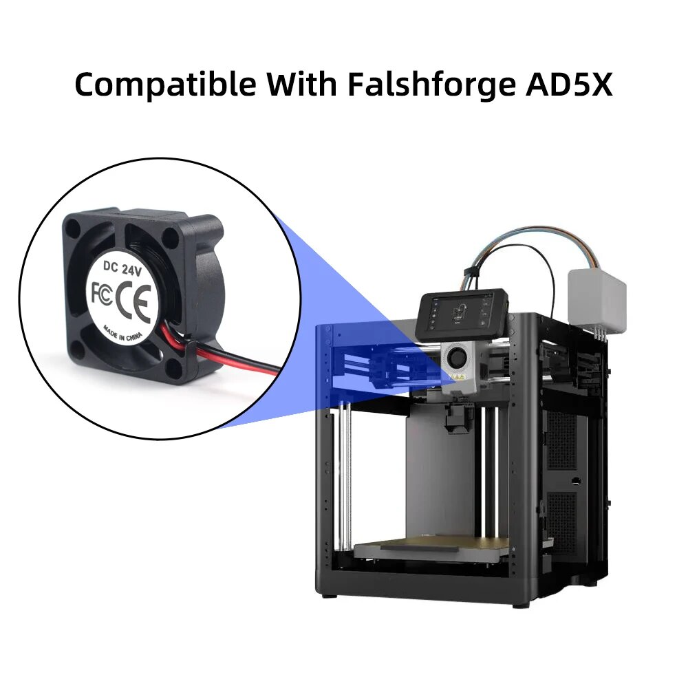 Фан для экструдера Flashforge AD5X FYSETC 24В