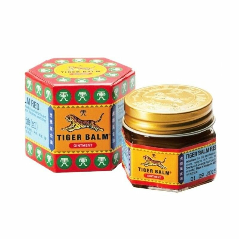 Тигр красный (Tiger Balm), 18 грамм