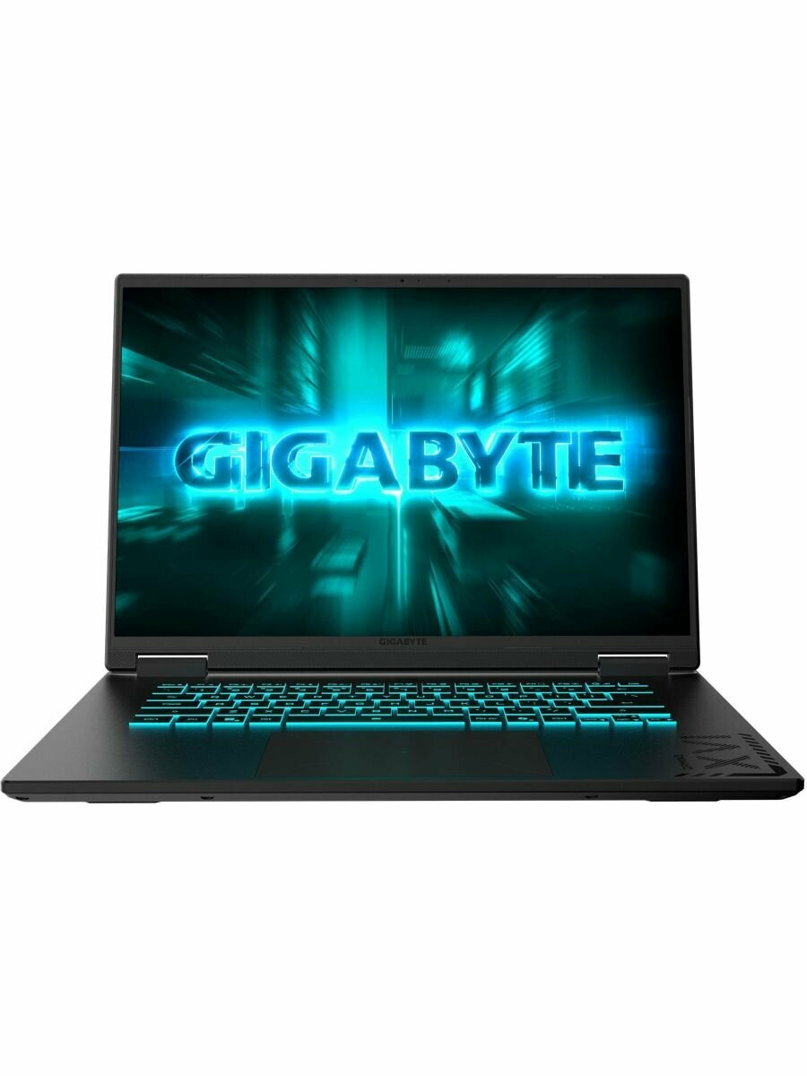 Gigabyte GAMING A16 GA63H Игровой ноутбук 16", AMD Ryzen 7 260, RAM 16 ГБ, SSD 1024 ГБ, NVIDIA GeForce RTX 5050 для ноутбуков (8 Гб), Без системы, (3THK3KZ894SD), черный, Русская раскладка