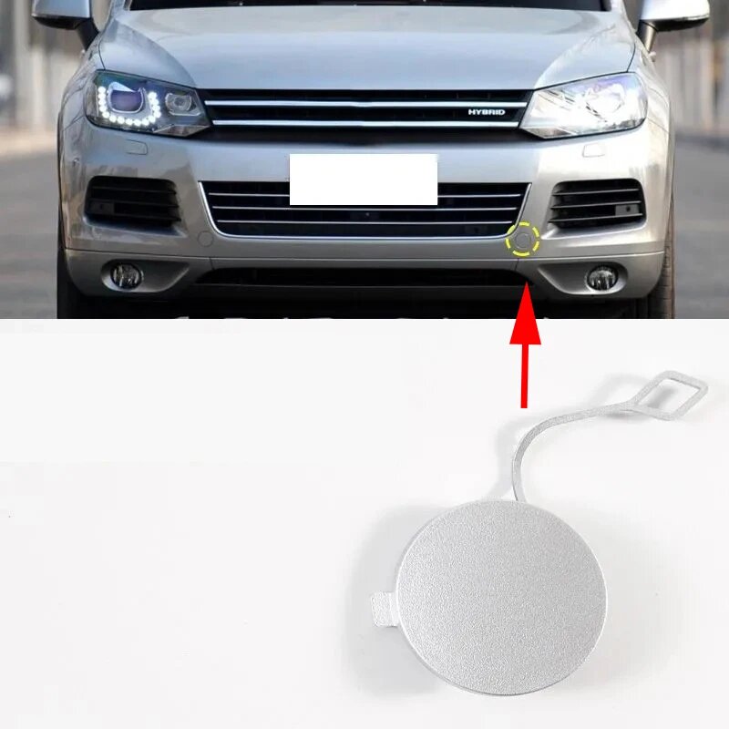 Передний и задний бампер автомобиля, буксировочный крюк, крышка для VW Touareg 2011 2012 2013 2014 2015