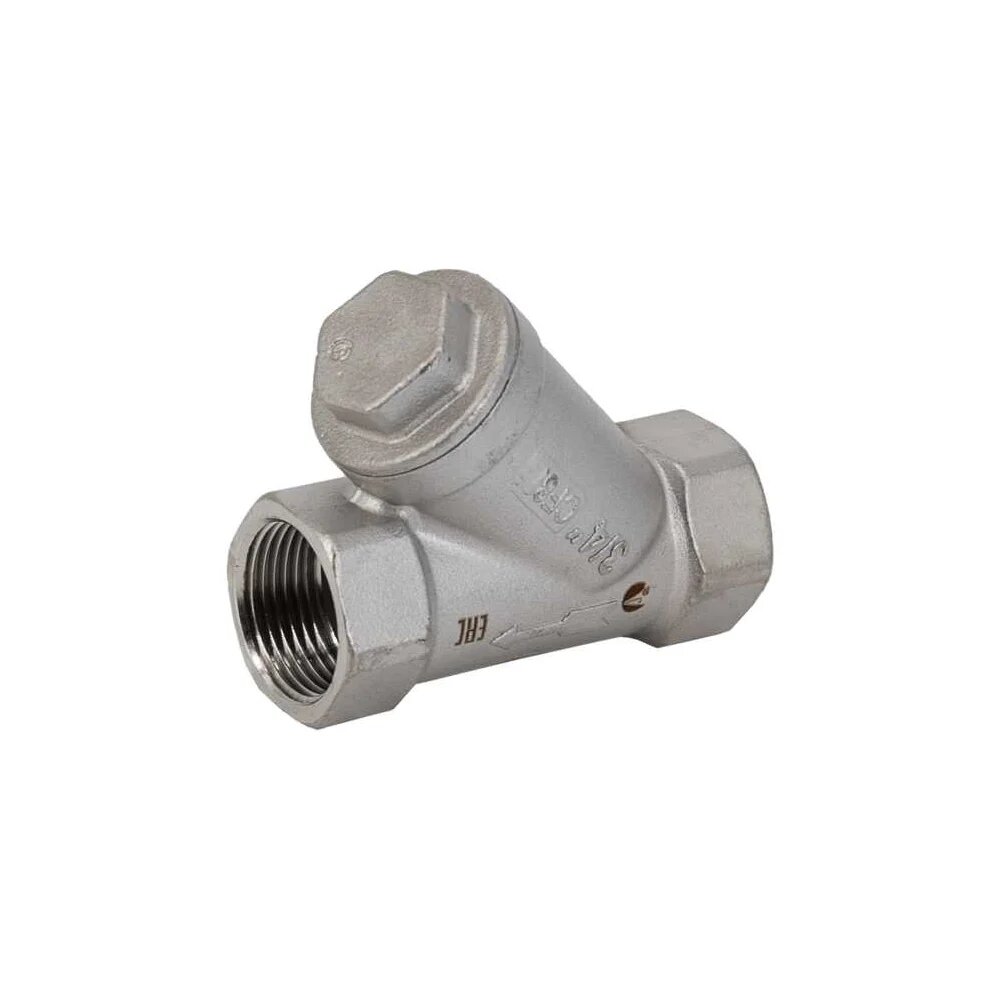 Фильтр муфтовый NEWKEY Y-тип нержавеющая сталь AISI304 DN20 (3/4), (CF8), PN16 NK-YS20/4