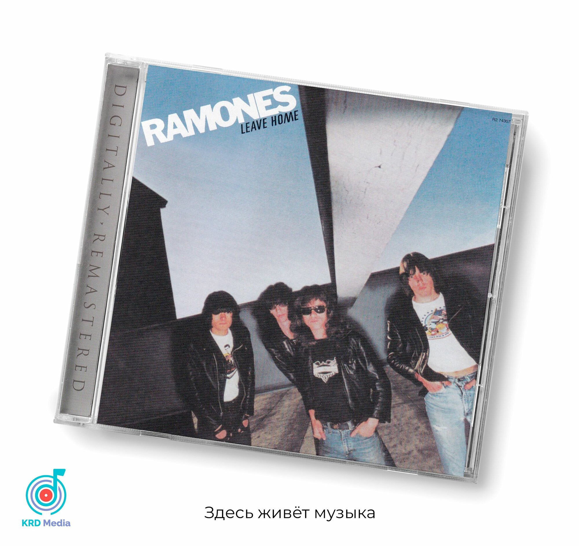 Ramones - Leave Home, 2001, 8-page, CD-Аудио