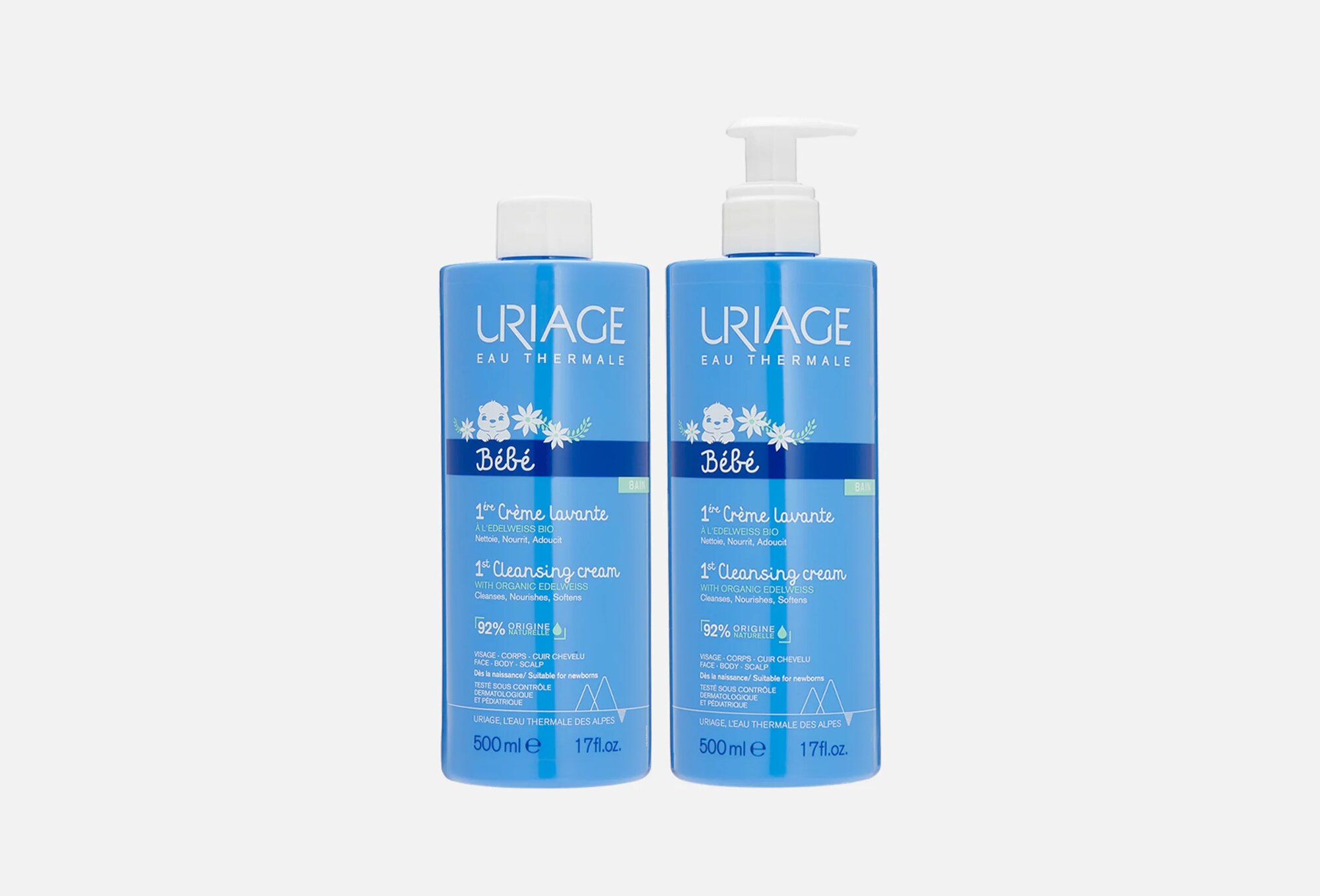 Uriage promo 1st cleansing cream Набор очищающих кремов 2шт