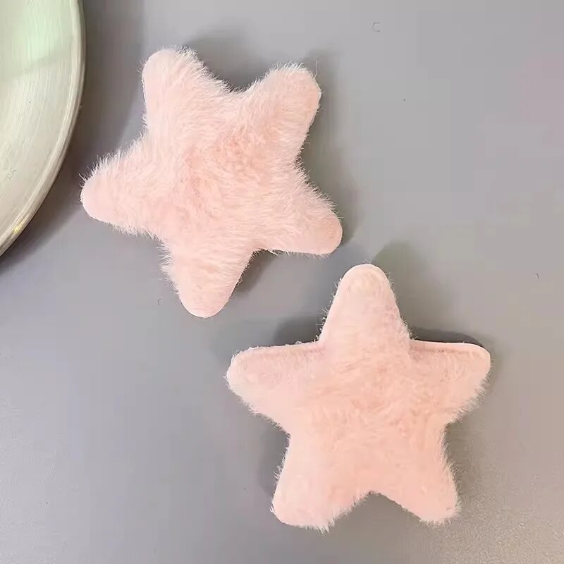 Женские заколки для волос со звездами 2-12 шт. Розовый, 2pcs- pink