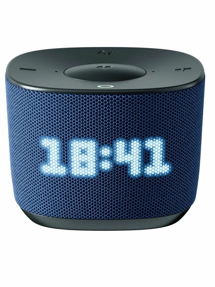 Умная колонка Sber Boom Home SBDV-00171D голос. п: Салют синий 8W Mono BT/Wi-Fi
