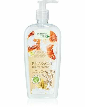 Жидкое мыло bohemia gifts & cosmetics bohemia herbs honey & goat milk, 300 мл